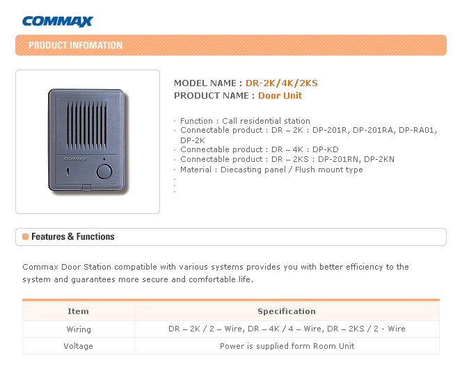 Audio & Video Intercom @ Alarm Security Technology